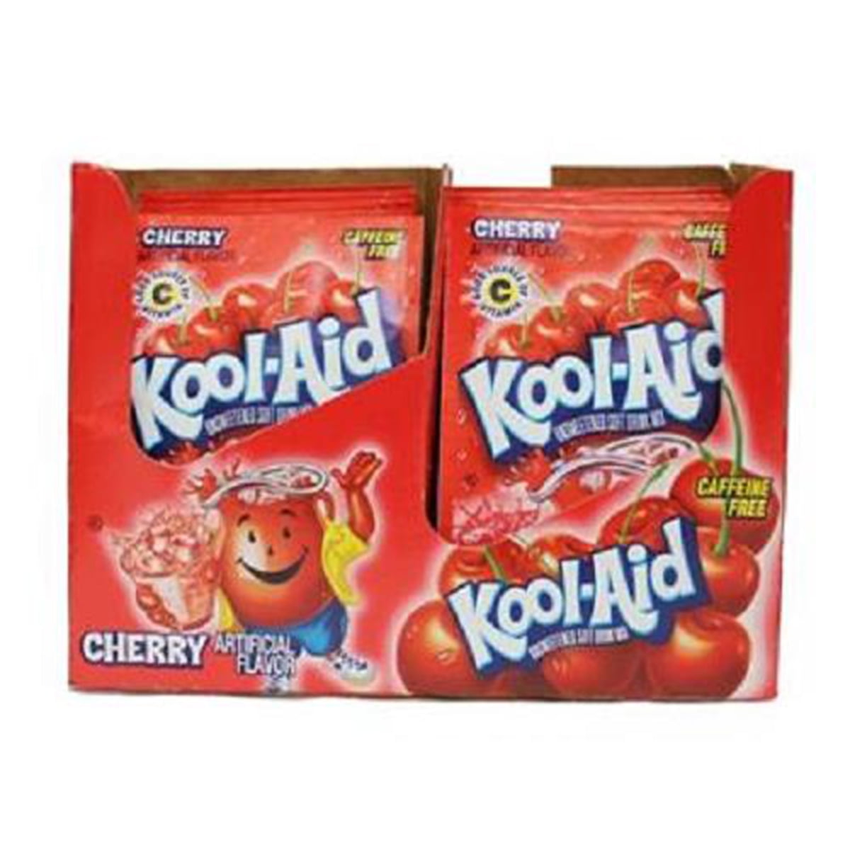 KOOL-AID CHERRY UNSWEETENED SOFT DRINK ( 48 in a Pack ) - Walmart.com