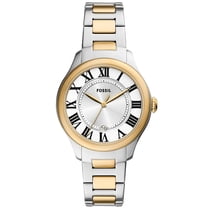 Fossil Women's Jacqueline Wrist Watch, Wine-Tone Stainless Steel, Three ...