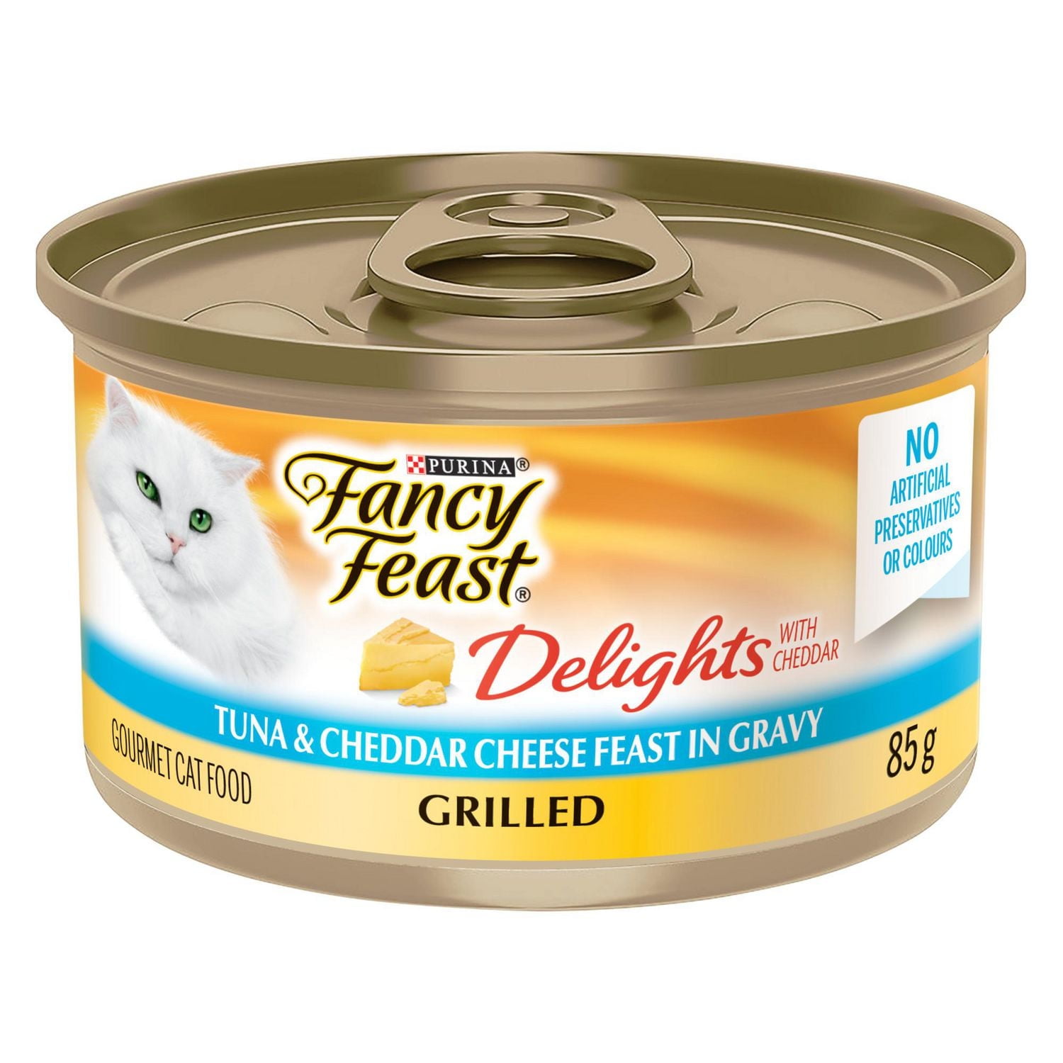 Click here for Fancy Feast Delights Grilled Tuna & Cheddar Cheese... prices