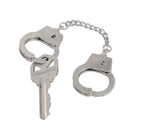 Chrome - Mini Handcuff Key Ring - Walmart.com