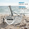 CKG Sand Scoops for Beach Metal Detecting Stainless Steel Beach Metal ...