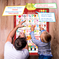 Interactive Alphabet Wall Chart，ABC Poster with Music Various Patterns ...