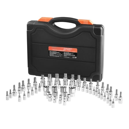 Crescent Torx Bit Socket Set, 1/4 and 3/8 in. Drive, SAE 6 Point, 12 pc ...