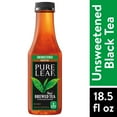 (2 pack) Pure Leaf Real Brewed Unsweetened Black Tea Iced Tea, 18.5 fl ...