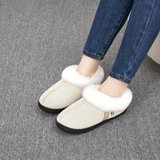 Atoshopce Slippers for Women Comfortable Memory Foam Soft Fleece Lining ...