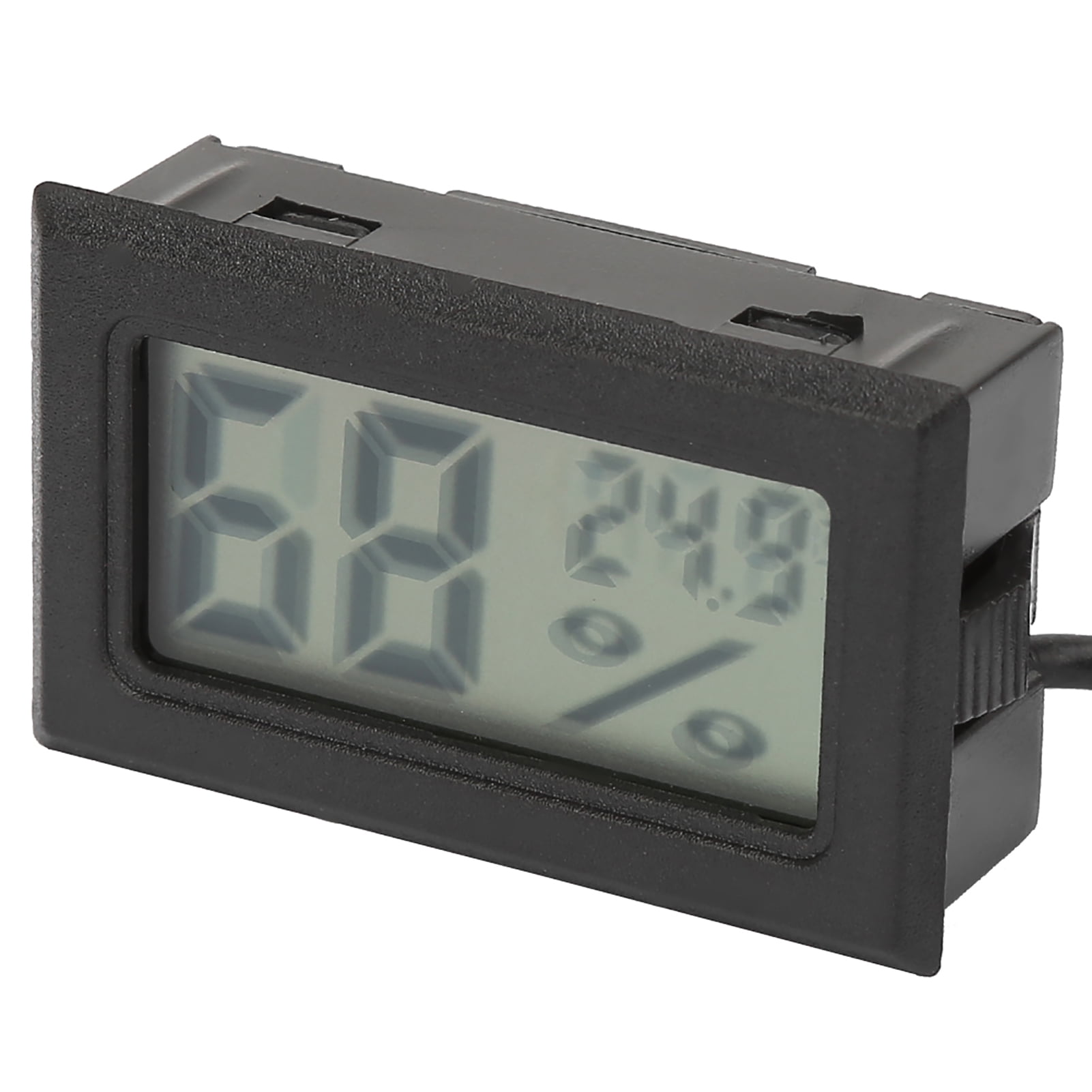 Termómetro de temperatura digital, cuadrado Temperatura digital Humedad ...