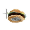 Nicky Bigs Novelties Adult Cheeseburger Hat - Adults Hamburger Hats ...
