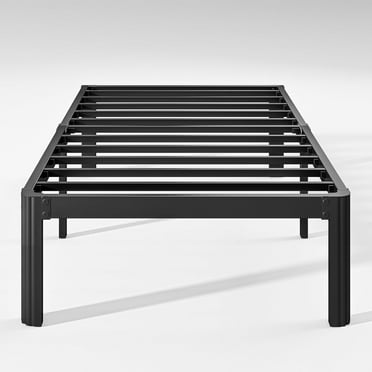 18 Inch Narrow Twin Bed Frame 30x75, Heavy Duty Metal Platform No Box ...