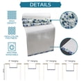 Blue Roses Table Runner 70 Inches Long - Spring Floral Elegant Pastoral ...