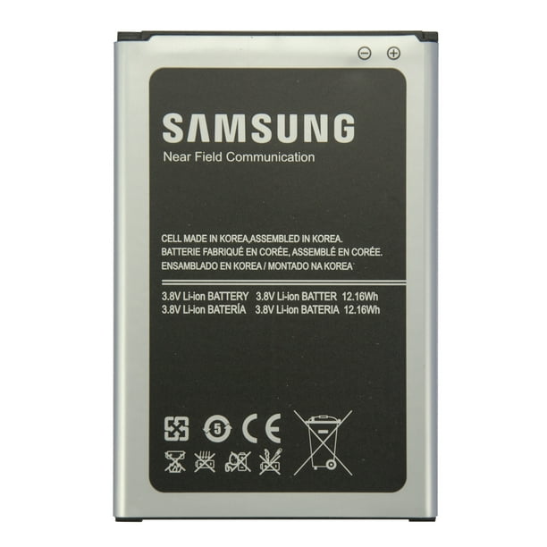 Authentic OEM Samsung 3200mAh Battery For Samsung Galaxy Note 3 B800 ...