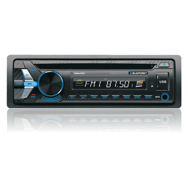 Dual XRM47BT Single-DIN In-Dash Mechless AM/FM Receiver with Bluetooth ...