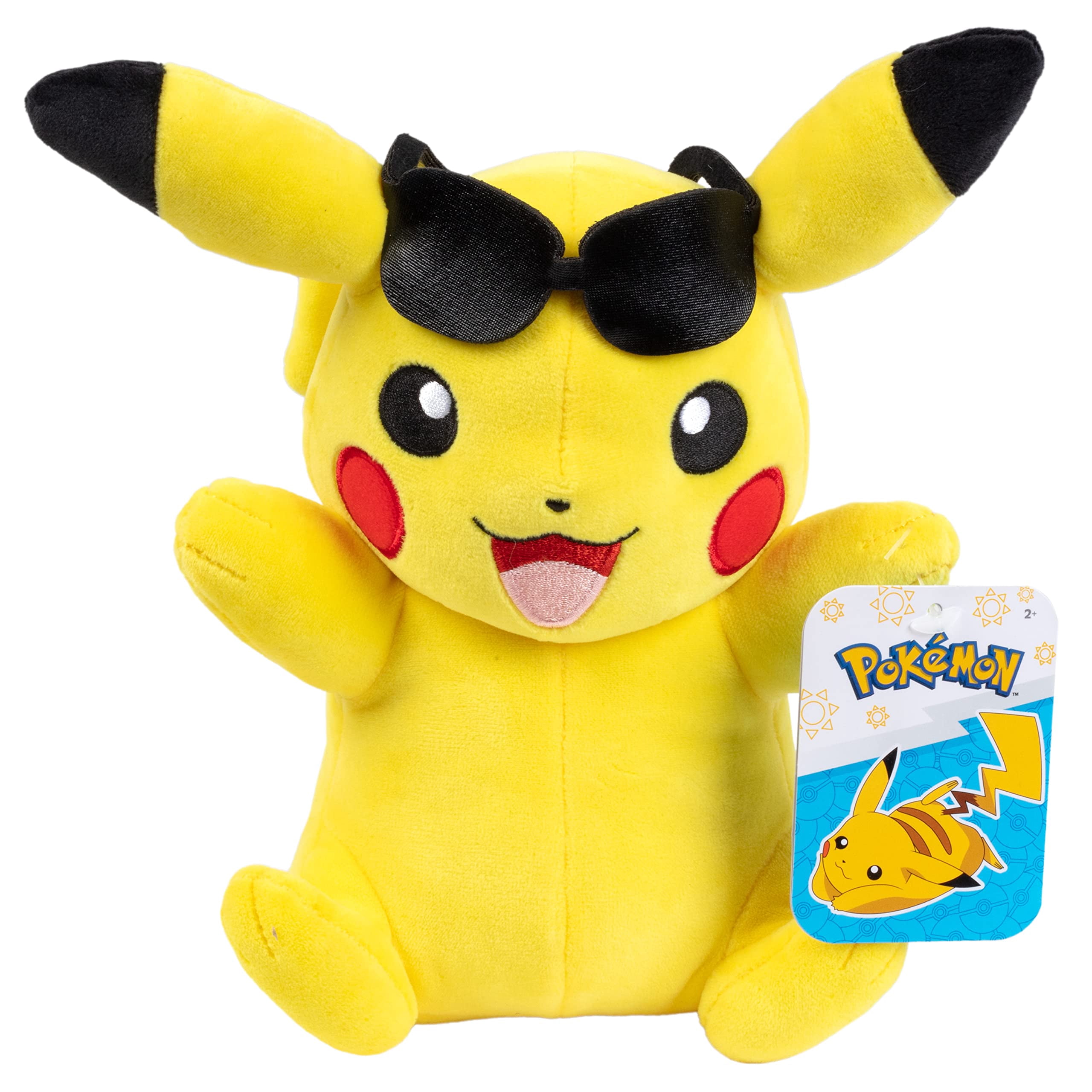 Peluche Jazwares Pokémon Pikachu con gafas de sol de 20 cm o más ...
