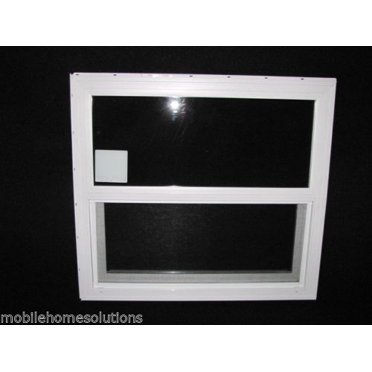 Mobile Home Window 36" x 8" Horizontal Slider. Obscured Glass Bathroom ...