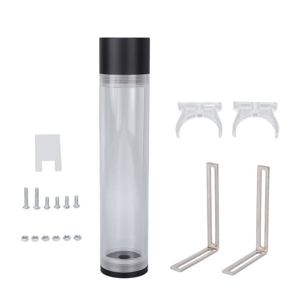 240mm Reservoir For PC,Water Cooling Cylindrical 4 Holes G1/4 Thread ...