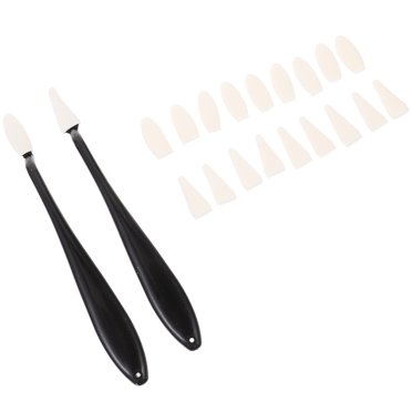 7Pcs Wooden Handle Stainless Steel Spatula for Painting Use Portable ...