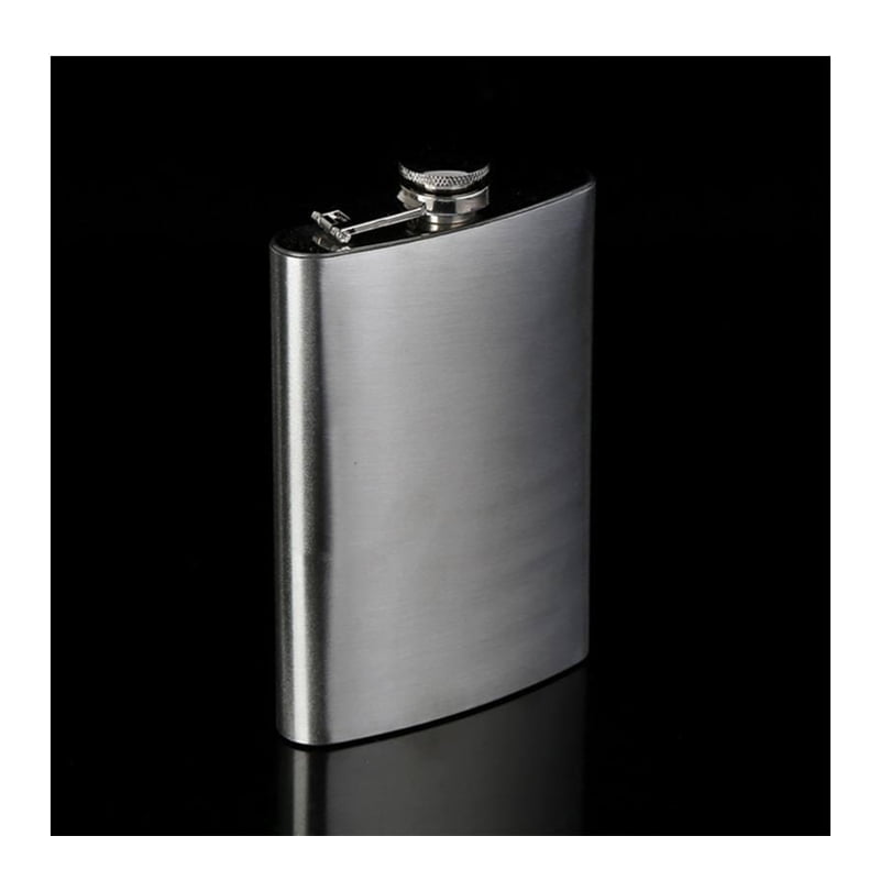 Portable Stainless Steel Liquor Flask for Wine Alcohol Whiskey 1-10oz ...