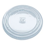 Pactiv EarthChoice Strawless RPET Lid, Flat Lid, Fits 9 oz to 20 oz "A ...