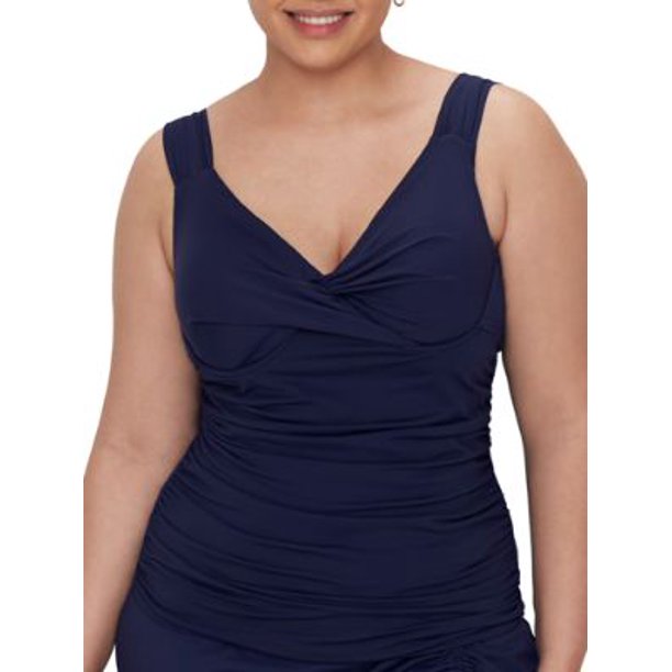 Anne Cole Anne Cole Signature Womens Plus Size Live In Color