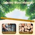 8FT Wooden Stair Railing Indoor, Wall Railings for Stairs, Hand Rails ...