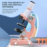 Elainilye STEM Toy Set: 100x-1000x Beginners Microscope Kit for ...