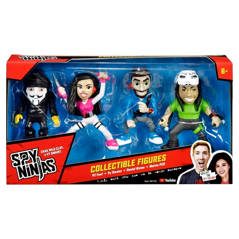 Spy Ninjas Action Figure Set, Pieces, 45% OFF