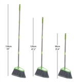 Heavy-Duty Long-Handled Broom, Stiff Bristles, Indoor/Outdoor Floor ...