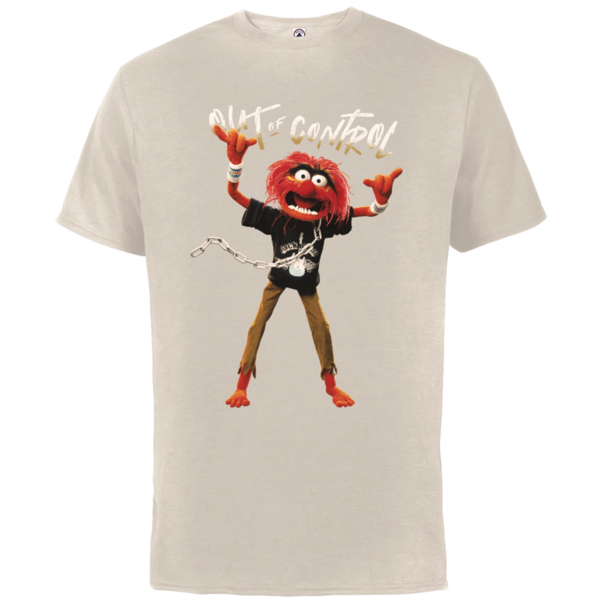 Disney The Muppets Animal Out of Control - Short Sleeve Cotton T-Shirt ...
