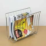 Home Basics Free-Standing Magazine Rack, Chrome - Walmart.com