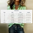 ATOYSOY Satin Striped Button Down Shirts Point Collar Long Sleeve ...