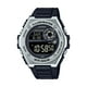 Casio Men's Metal Bezel Negative Display Digital Watch MWD100H-1BV ...