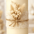 3 Pcs Unity Candles Wedding Ceremony Set, Rustic Style - Walmart.com