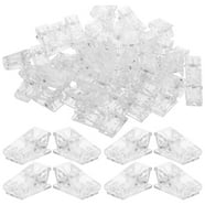 ClosetMaid Shelf Hardware, Drywall Wall Clips for Wire Shelving, White ...