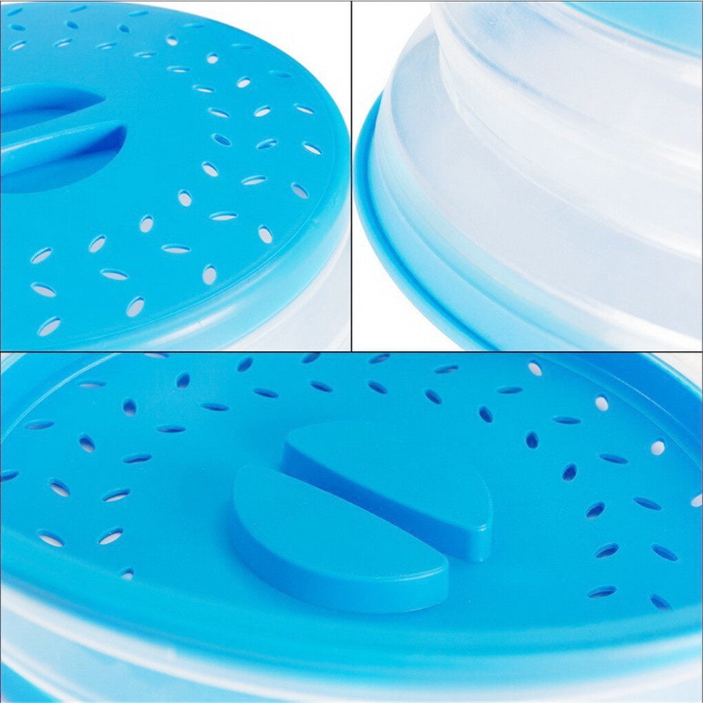 Qualitygoods Collapsible Microwave Splash Proof Cover Food Fruits ...