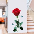 3D Rose Flower Wall Stickers for Living Room & Bedroom Decor - GS7055 ...