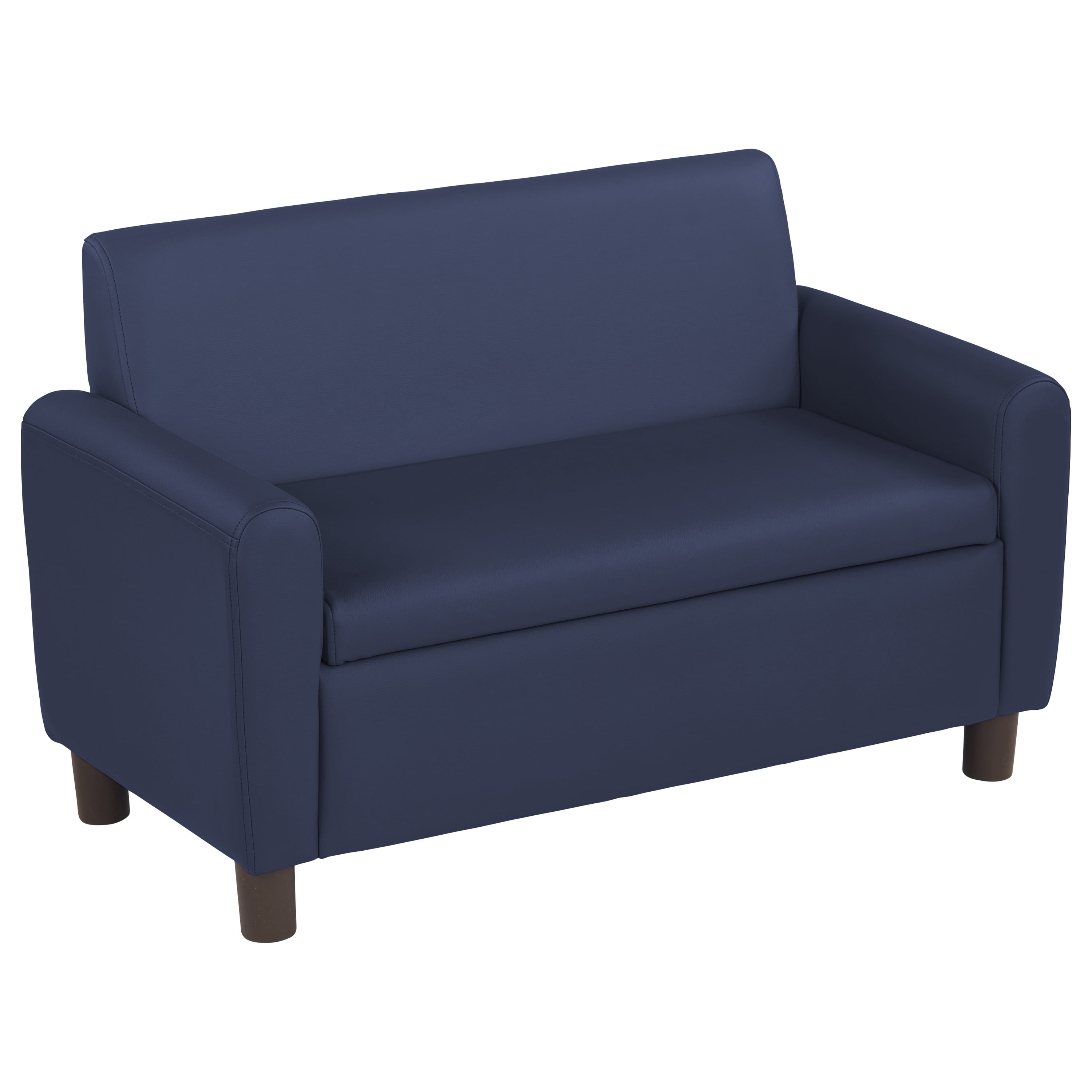 SoftZone® Hideaway Sofa - Navy - Walmart.com