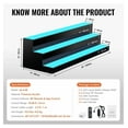 LED Liquor Bottle Display, 3 Tier 40" Bar Shelf, App & Remote Control ...