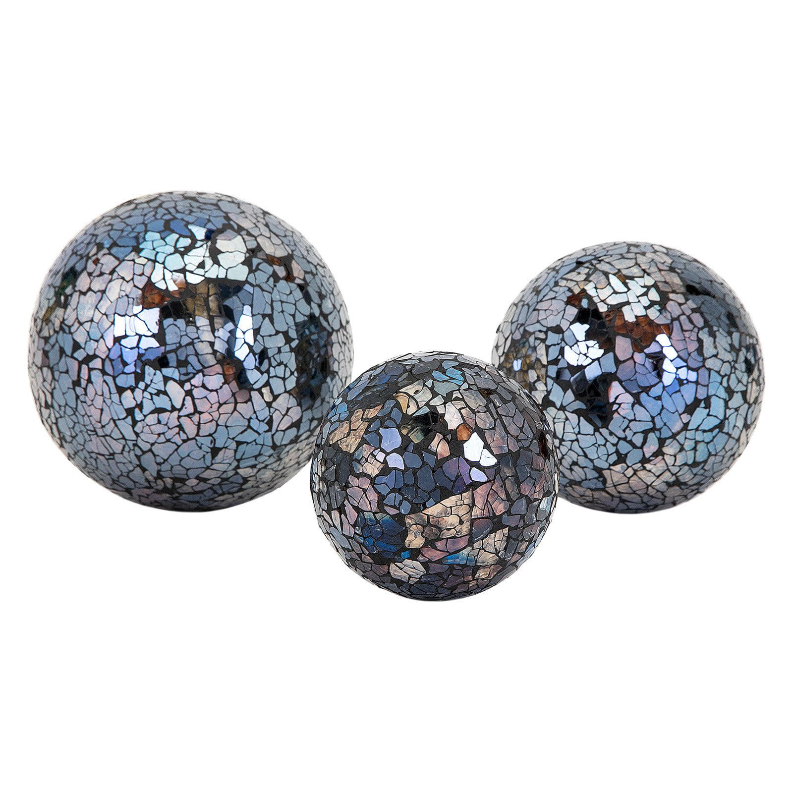 IMAX Harvest Mosaic Deco Balls - Set of 3 - Walmart.com