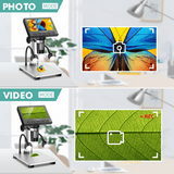 Elikliv 1000X Digital Microscope - Coin Inspection Camera with 4.3 ...