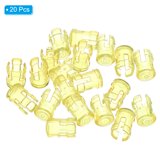 Uxcell 3mm LED Lamp Socket Light Emitting Diode Holder Cap, 20 Pack ...