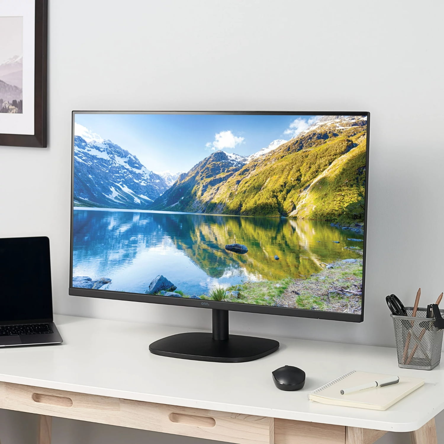 Pre-Owned onn. 100095550 32" FHD 1080p 75hz Office Monitor with Bezel ...