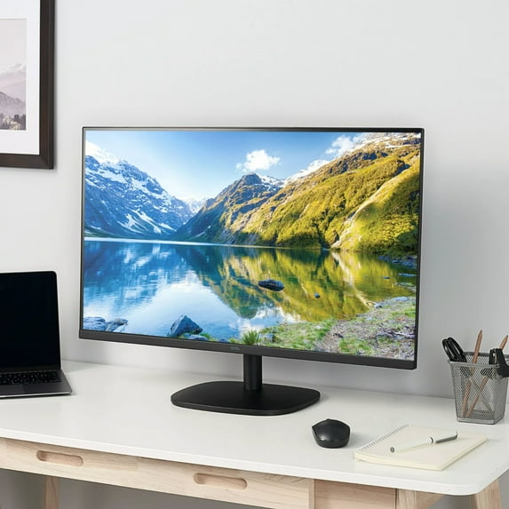 Pre-Owned onn. 100095550 32" FHD 1080p 75hz Office Monitor with Bezel ...