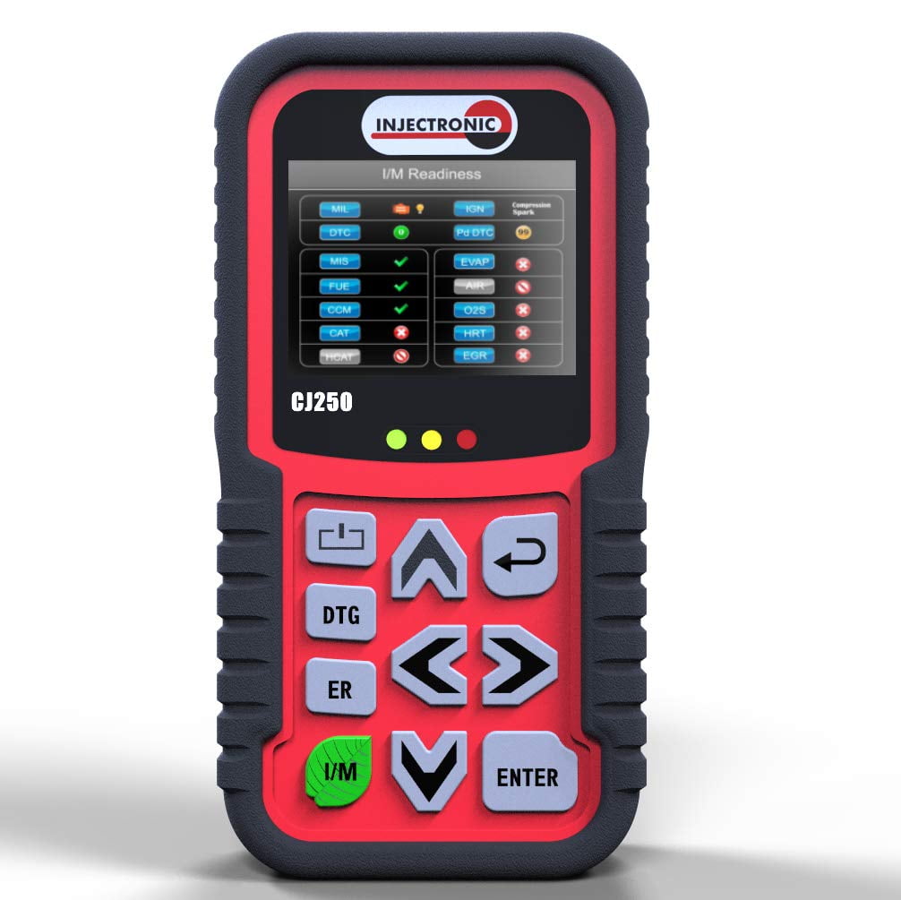 Injectronic CJ250, Automotive OBD2 Diagnostic Scantool, Enhanced Code Reader - Walmart.com