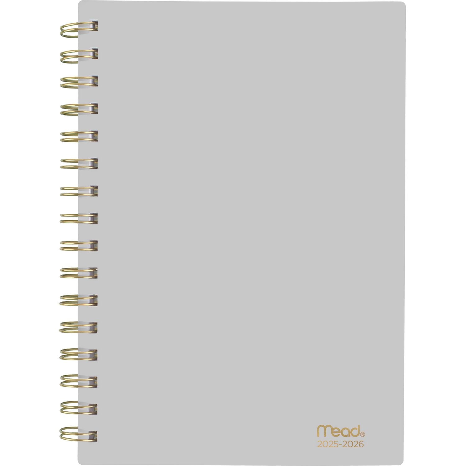Click here for 2026 Mead Glacier Grey Small Weekly Planner 5-1/2... prices