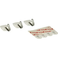3M Command Large Utility Hooks, White, 12 Hooks, 18 Adhesive Strips ...