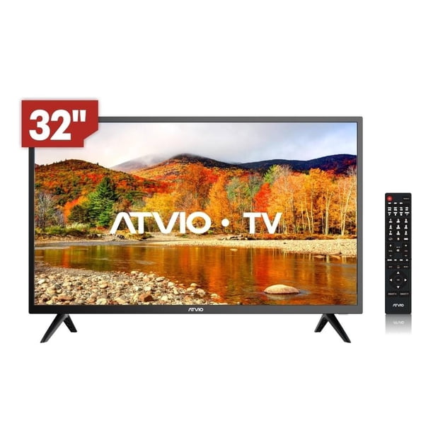 TV Atvio 32 Pulgadas HD TV Básica 32D1-FATSC | Bodega Aurrera en línea