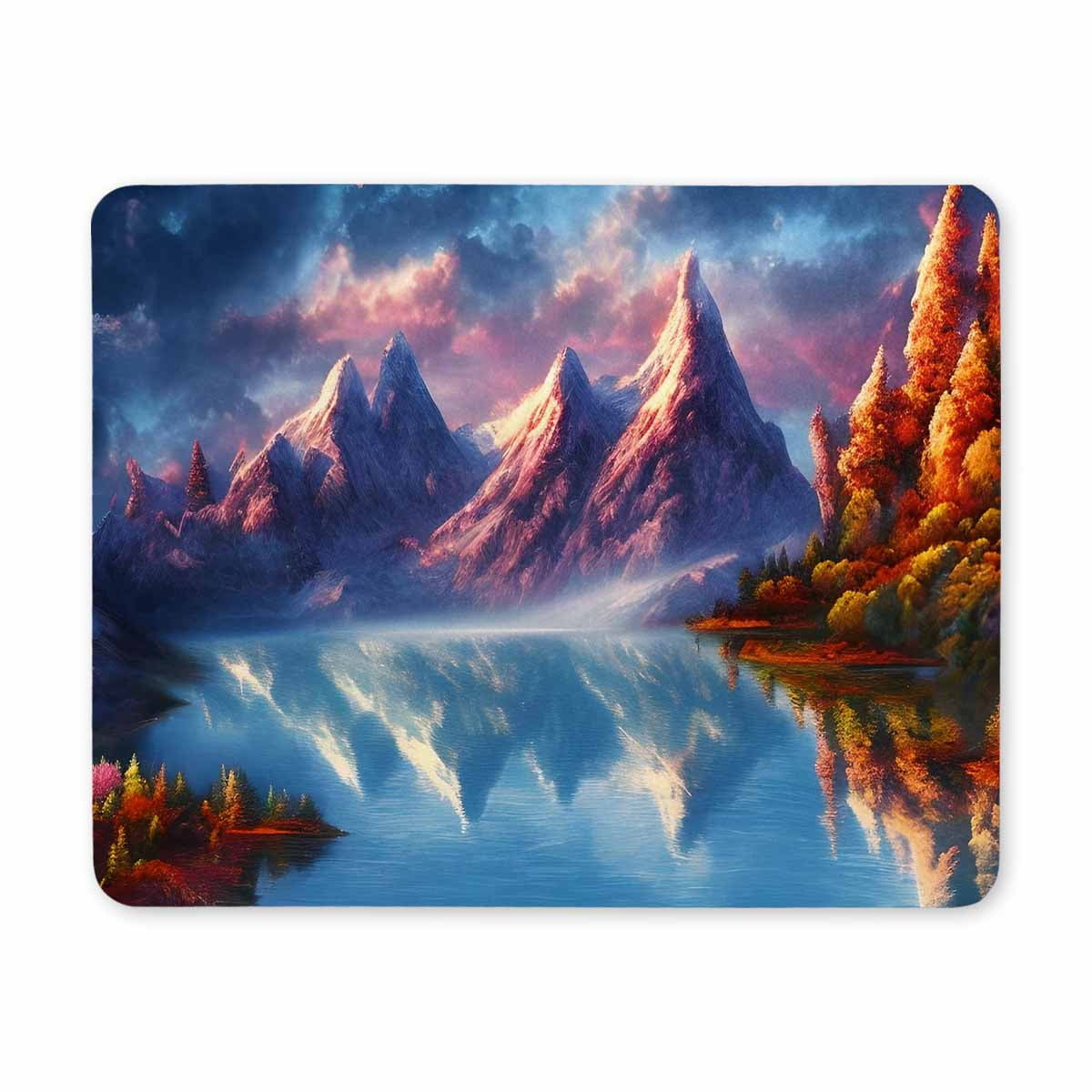 Mouse Pad, Natural Mountains Landscape Mouse Pad, Computer Mouse Mat ...