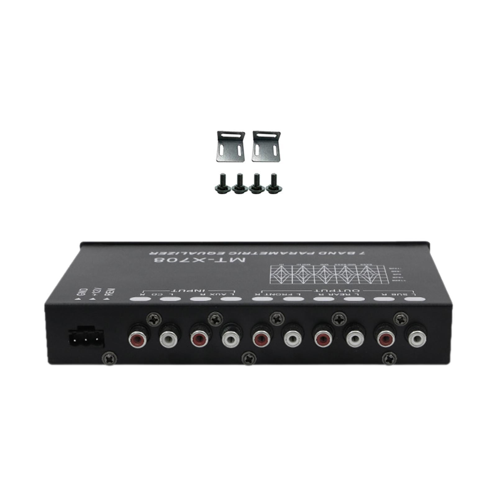 7 entradas AUXILIARES del CD del chip DSP del ecualizador de banda ...