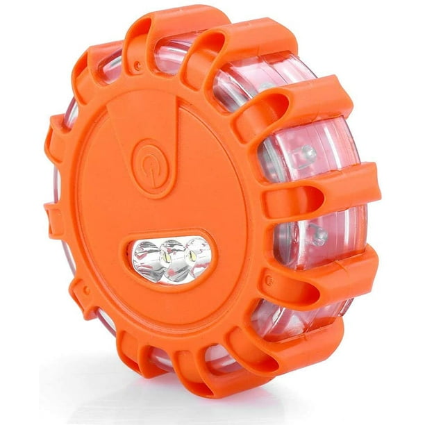 Emergency Magnetic 15 LED Road Safety Flashing Warning Light Roadside ...