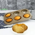 Baking Sheet Pan, Yannianjz Mini Madeleine Baking Sheet, Non-Stick ...