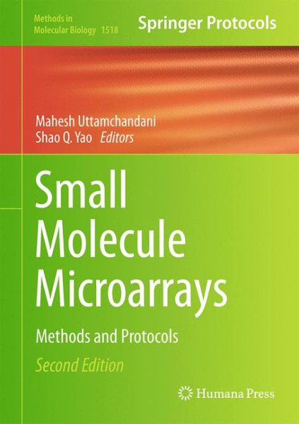 Pre-Owned Methods in Molecular Biology: Small Molecule Microarrays ...